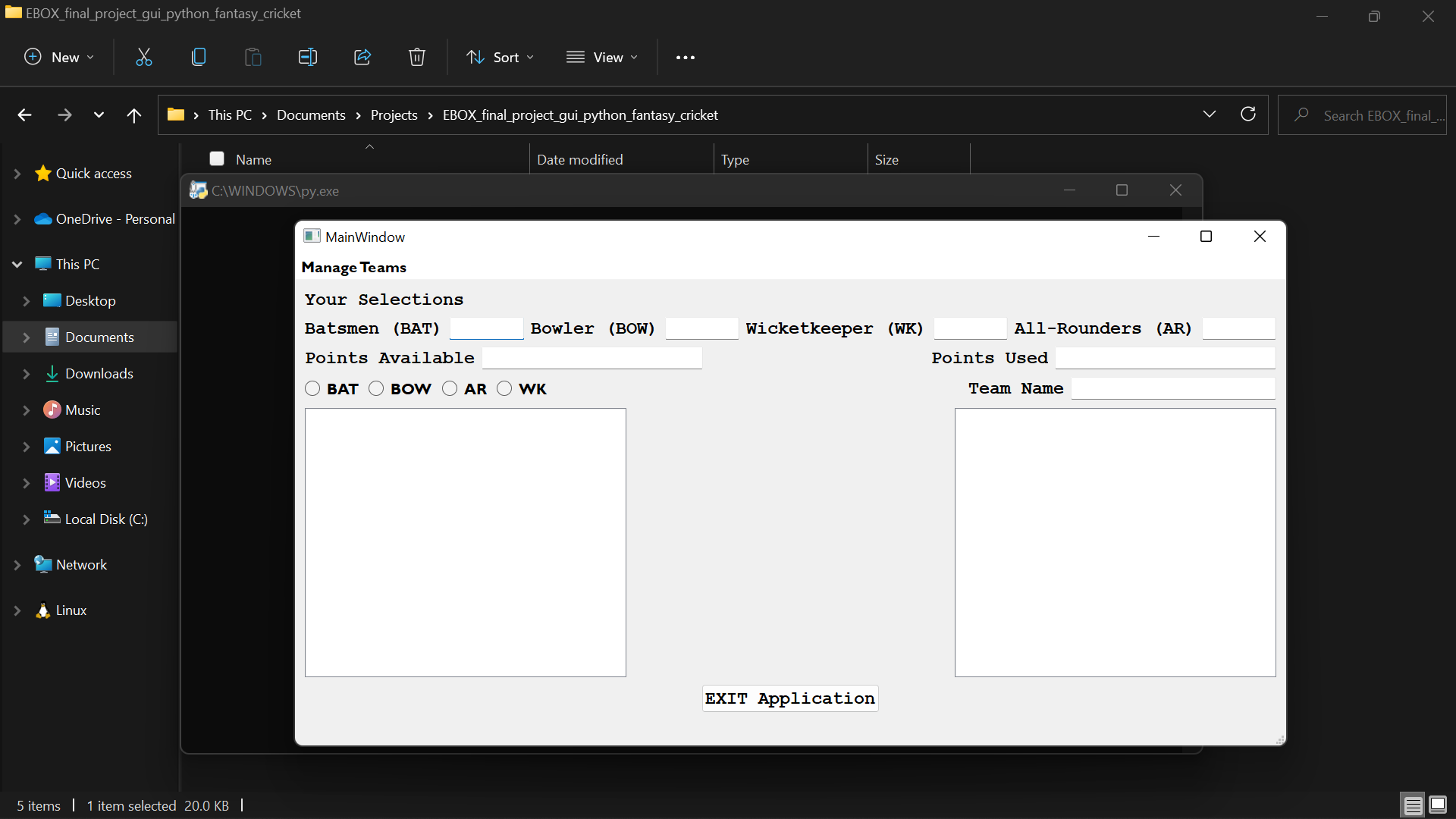 GitHub - chowdaryslad/EBOX-final-project-gui-python-fantasy-cricket