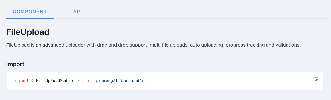Docs: File Upload missing HttpClientModule import documentation · Issue #12795 · primefaces ...