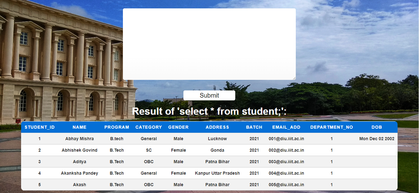 GitHub - himanshug9119/Institute-Database-Management-System