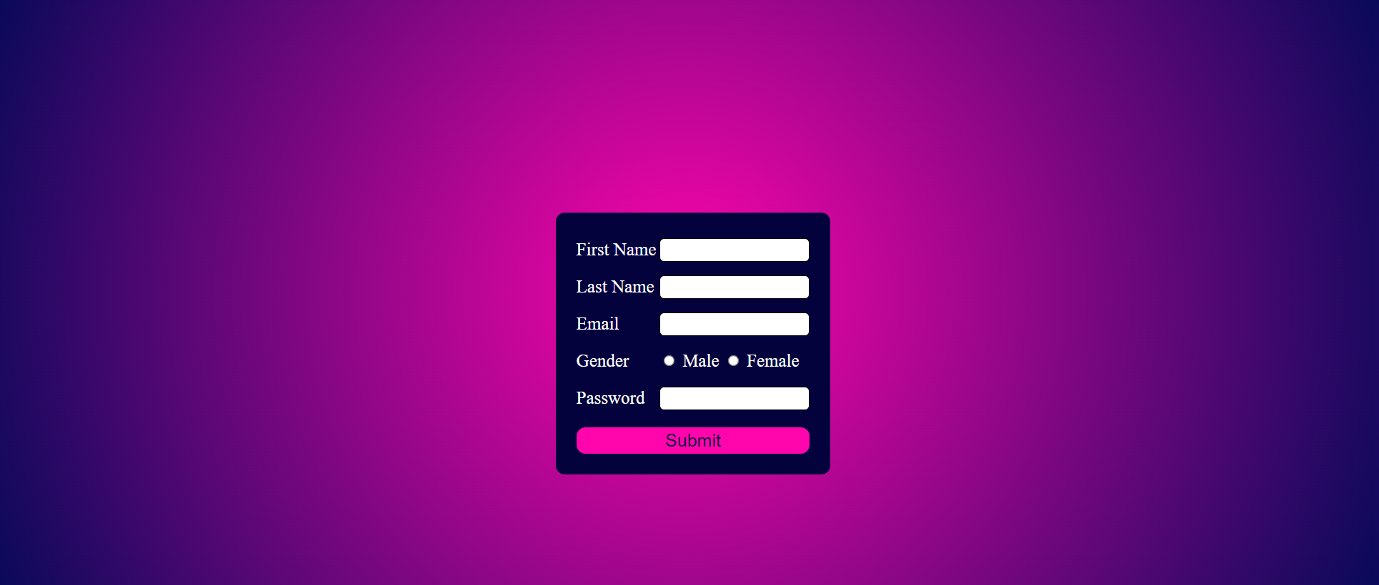 GitHub - sonalishelkar/login-form: login form using table tag
