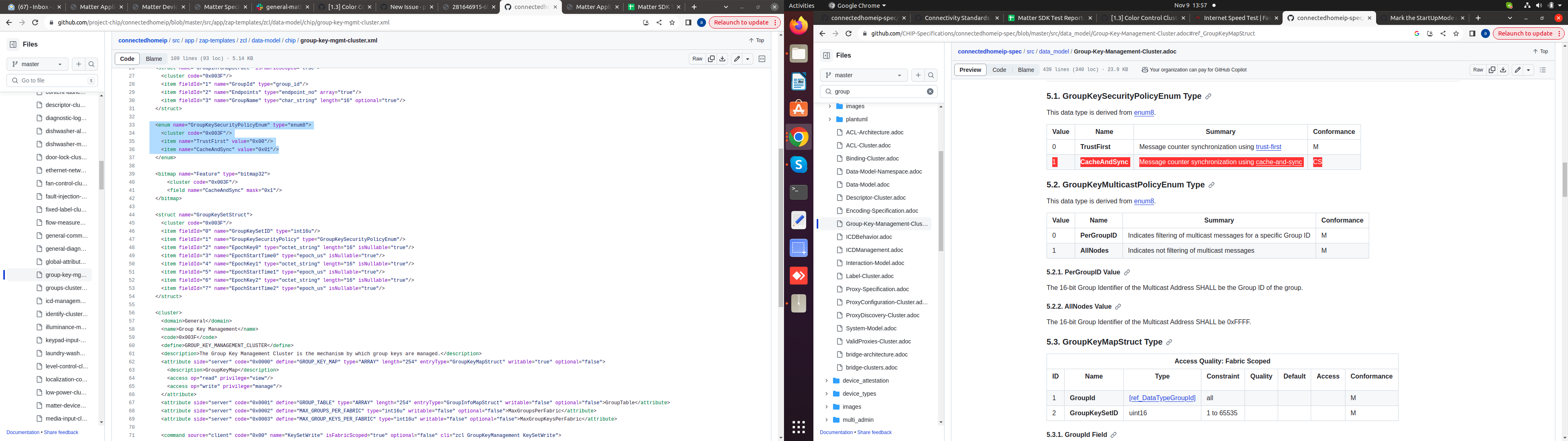[1.3] Group Key Management Cluster XML has to be updated as per spec · Issue #30363 · project ...