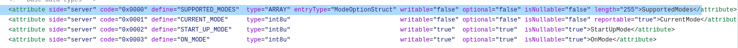 [1.3] Laundry Washer Mode Cluster XML has to be updated as per spec · Issue #30383 · project ...