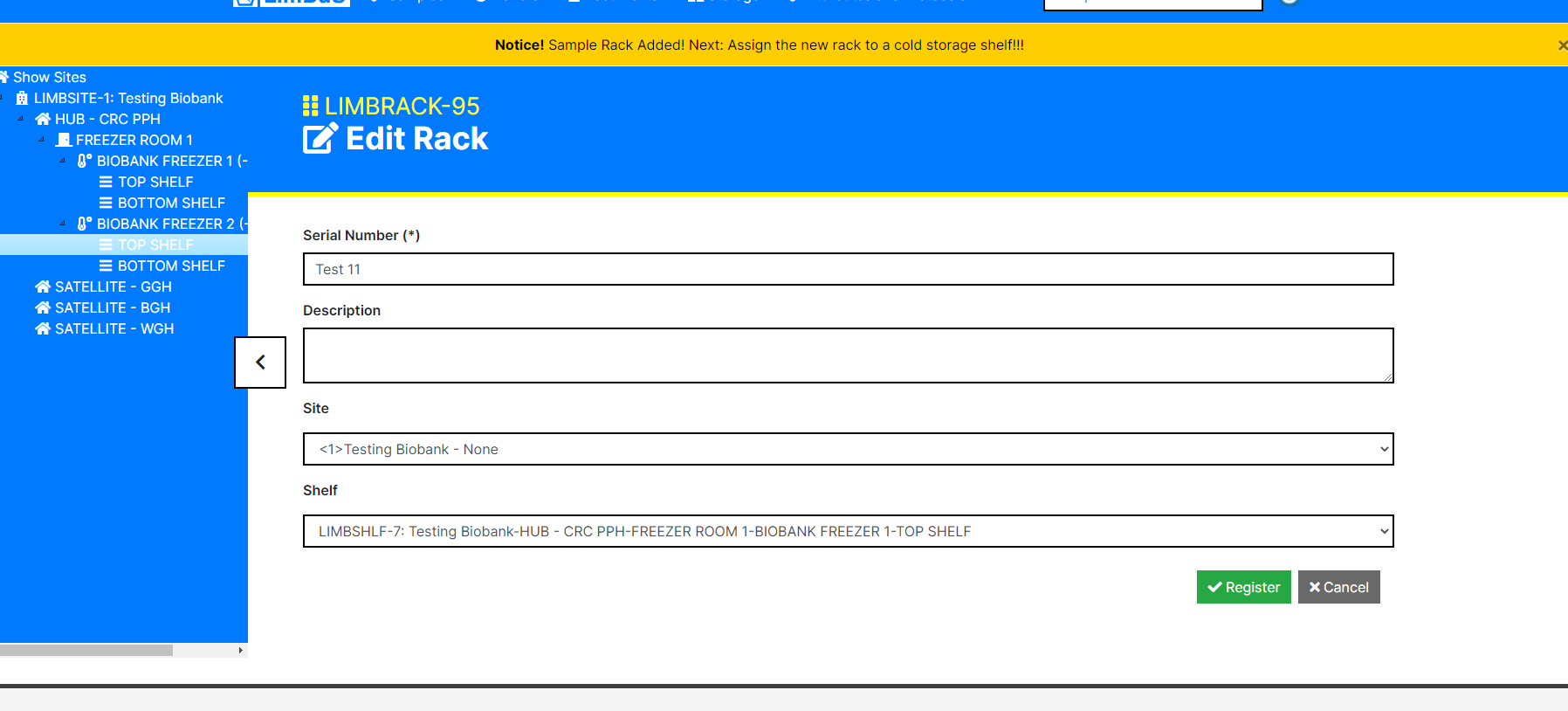 Adding compartments into the rack location · Issue #193 ...