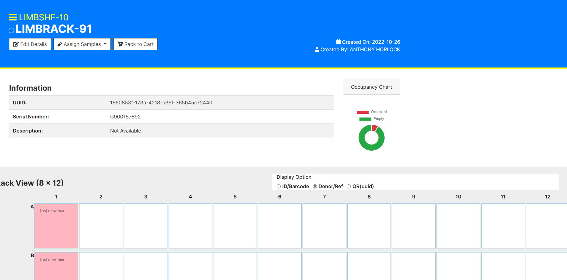 Rack CSV to include blank details for all cells · Issue #226 · AberystwythSystemsBiology/limbus ...
