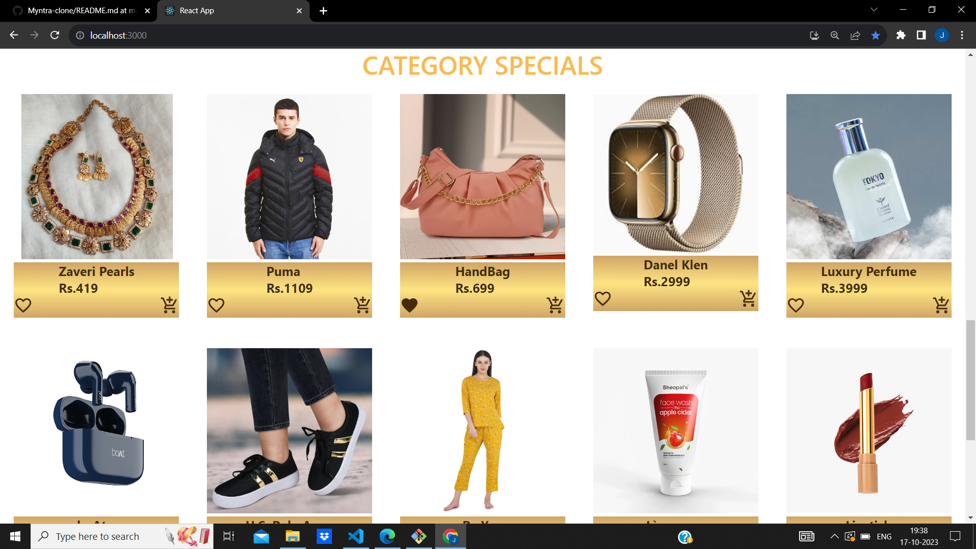 GitHub - Singhjyoti24/Myntra-clone: Myntra Clone