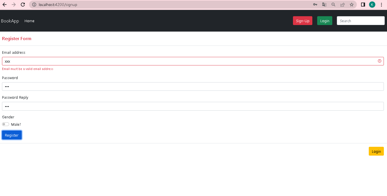 GitHub - kubraergulkose/book-app-angular