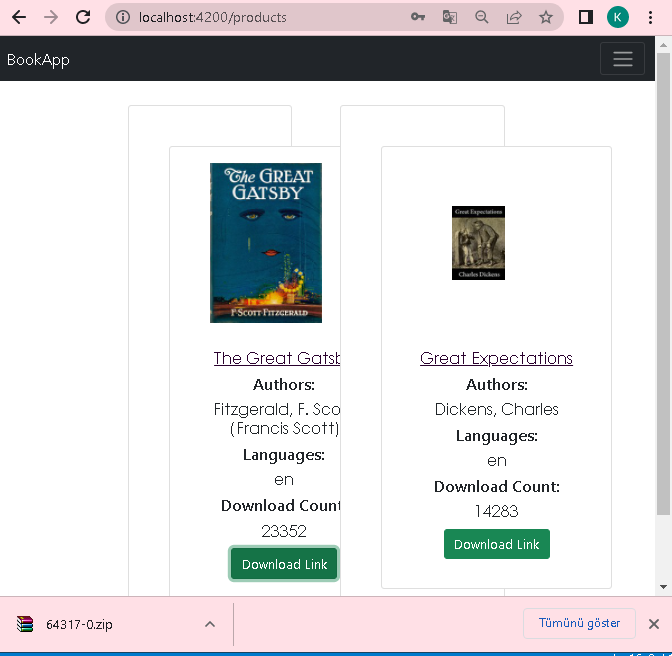 GitHub - kubraergulkose/book-app-angular