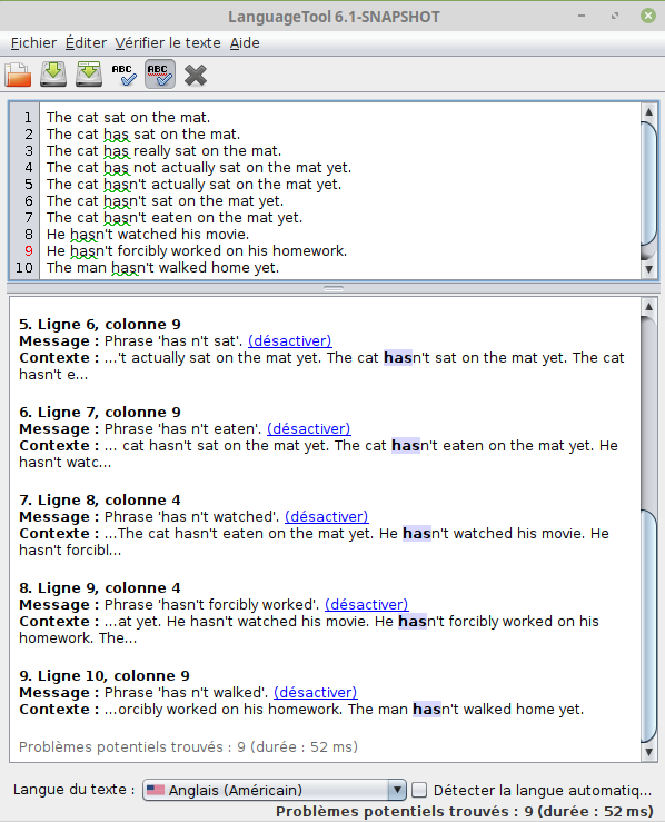 En Abbreviated Adverb Nt And Skip Can Cause An Incorrect Message · Issue 7773