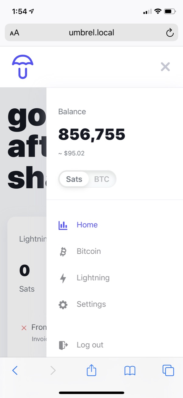 Fiat display on mobile vs desktop · Issue #156 · getumbrel/umbrel-dashboard · GitHub