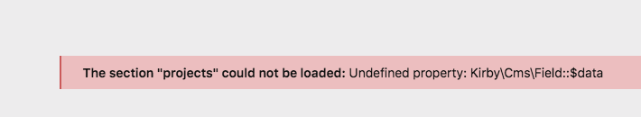 Pages section on user page without parent field throws cryptic error message · Issue #3916 ...