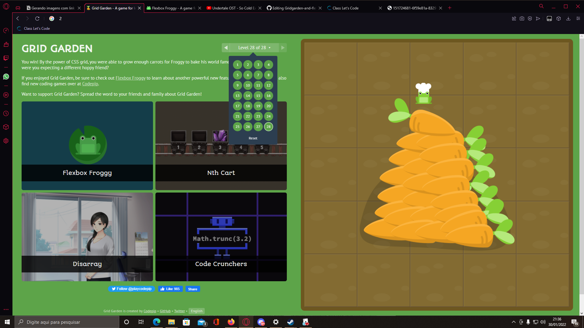 GitHub - jooovictor/Gridgarden-and-flexfrog