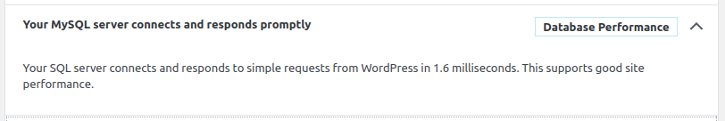 Module Proposal: Database Performance Health checks · Issue #455 · WordPress/performance · GitHub