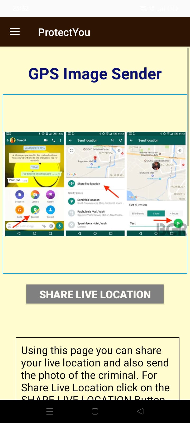 GitHub - Swati-jain123/Protectyou_app