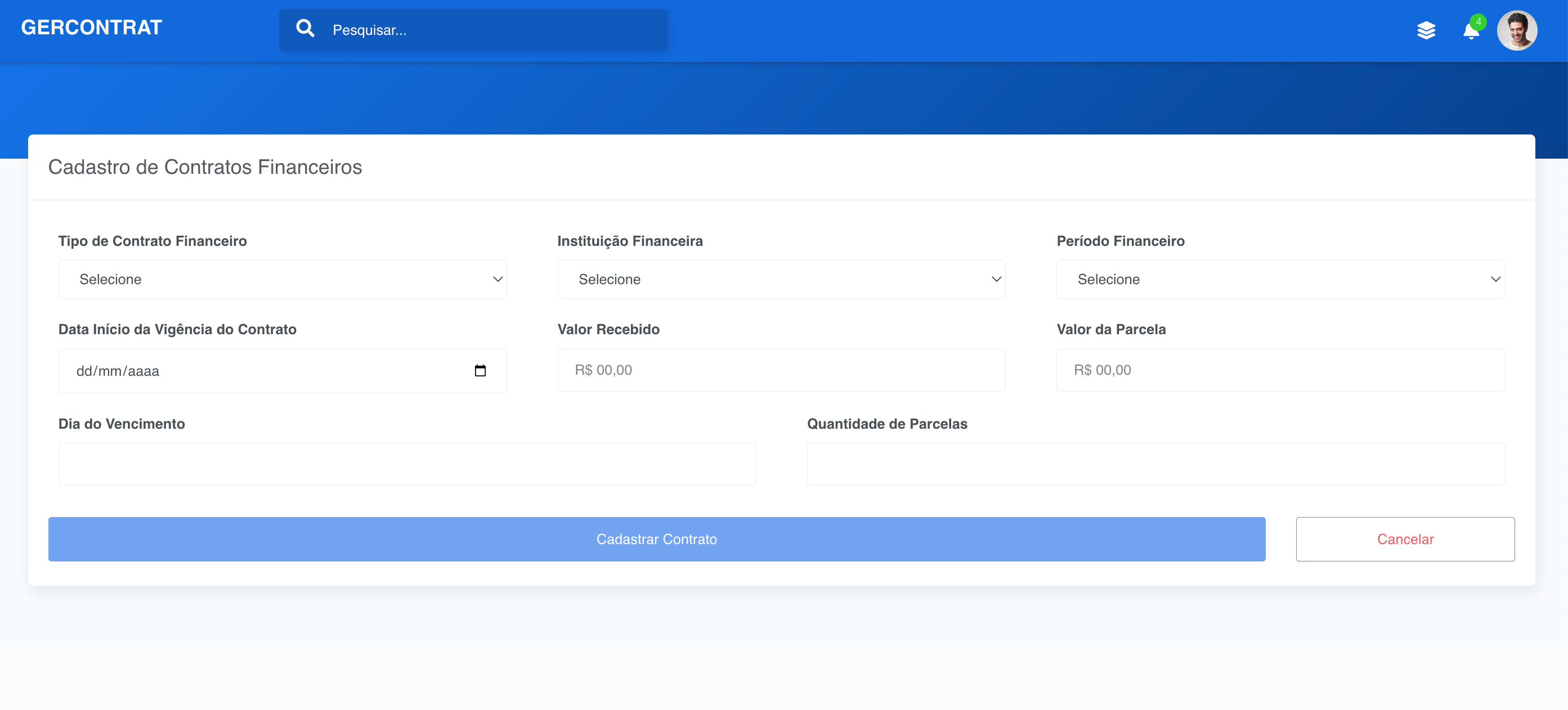 GitHub - quintino-digital/gercontratweb