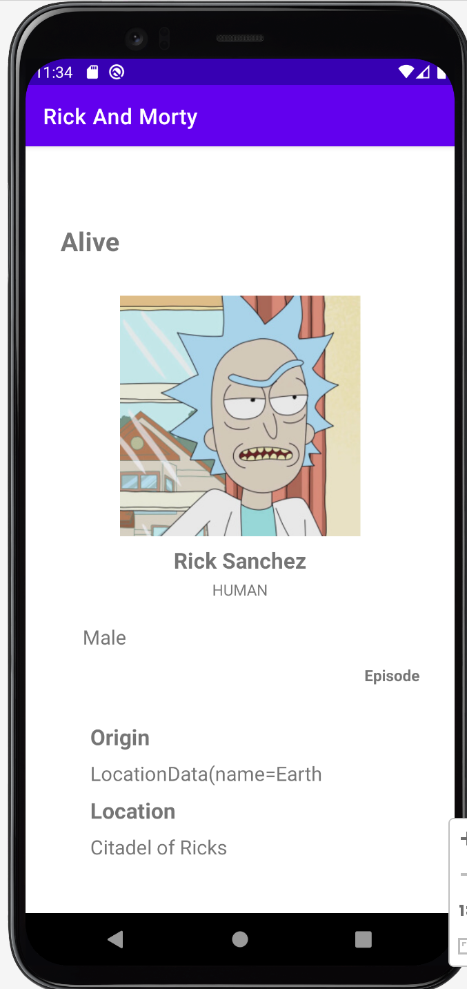 GitHub - OnurEmren/RickAndMorty