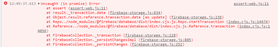 assertion failure at firebase-storage.js:834 (0_6_0) · Issue #2303 · PolymerLabs/arcs · GitHub