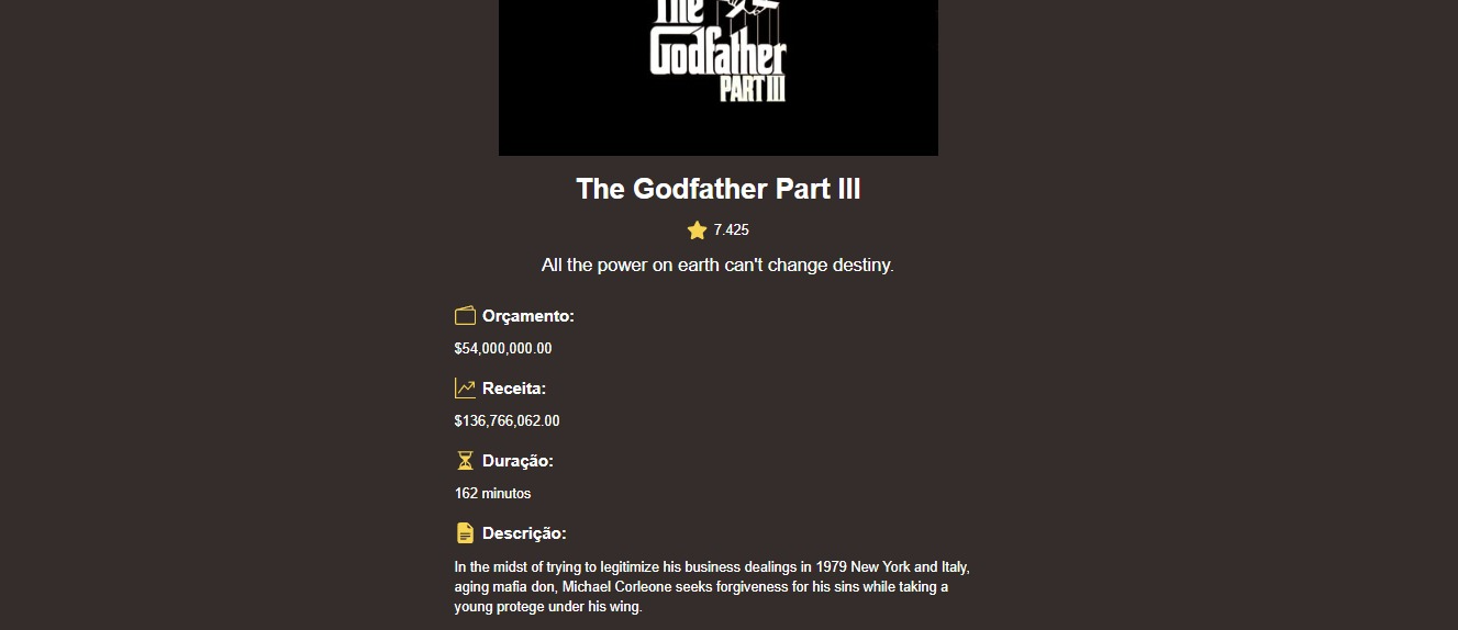 GitHub - ezequiel3e/Projeto-Filmes-API-REST: Um projeto desenvolvido de filmes utilizando a API ...