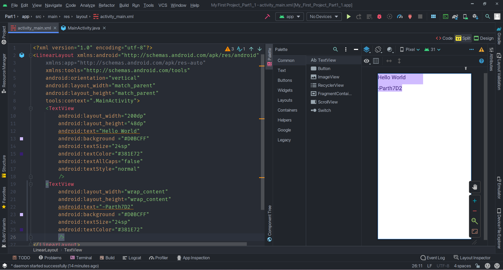 GitHub - parth7d2/Let-s-start-android-app-development: The first step ...