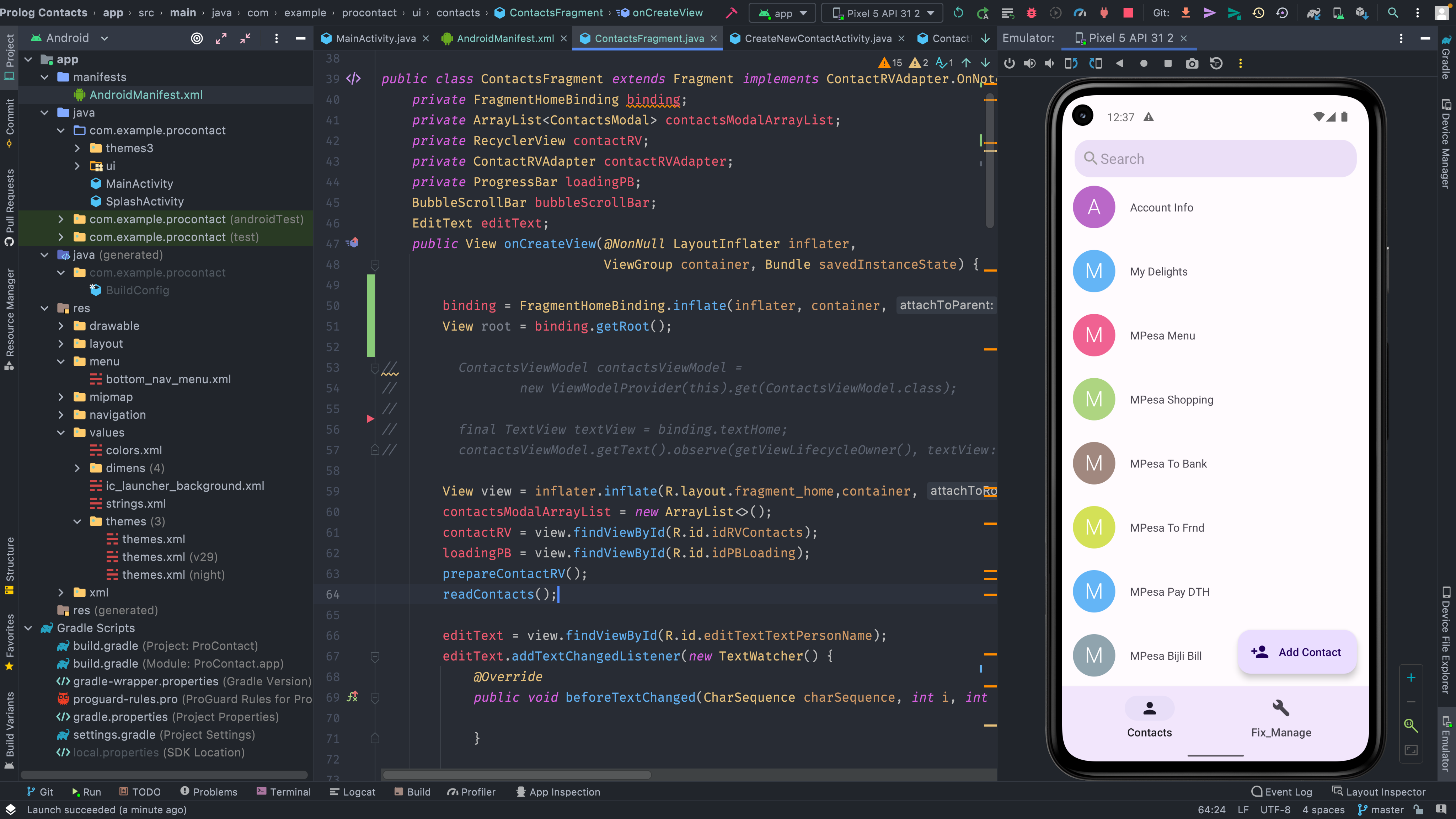GitHub - parth7d2/Prolog_contacts: Introducing "Pro Contacts": The ultimate contacts app that ...