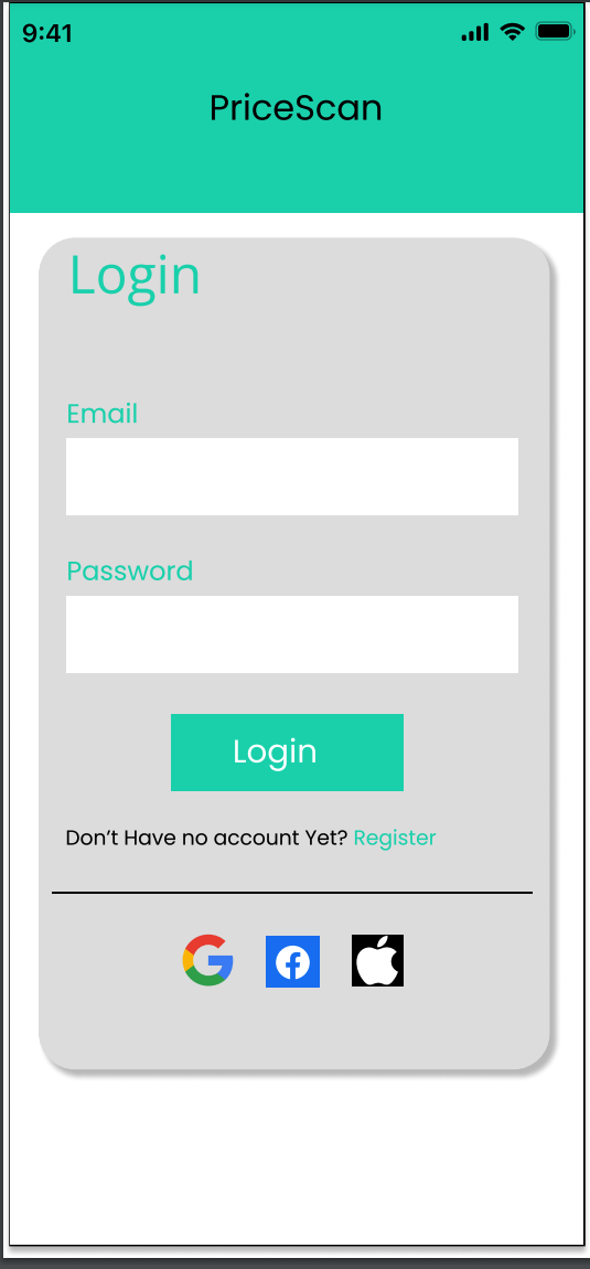 GitHub - Vanshh29/PriceScanApp-UI-UX-Design: PriceScanApp developed to ...