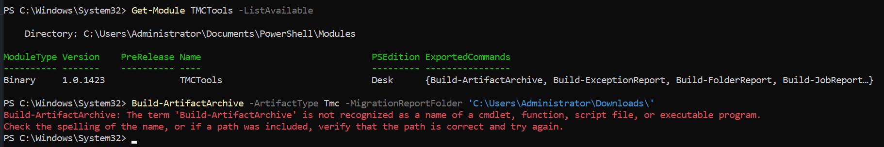 Automatic module import isn't working correctly · PowerShell PowerShell ...