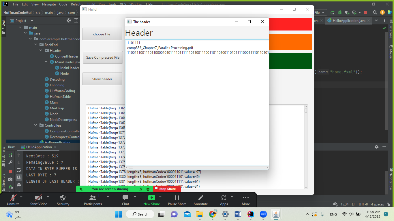GitHub - tareqkhanfar/Huffman-Code