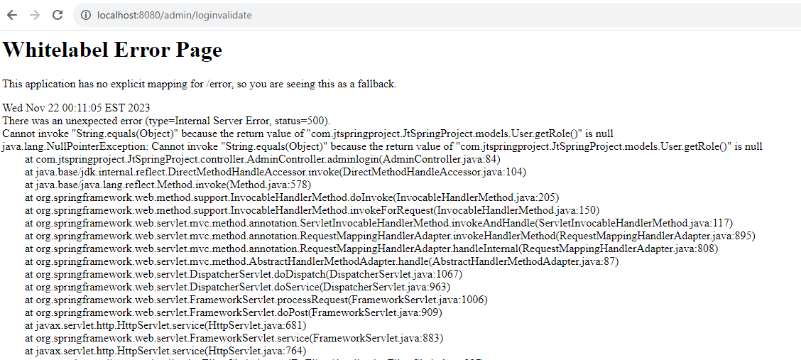 Error message not displaying when customer/admin login fails · Issue #44 · jaygajera17/E ...