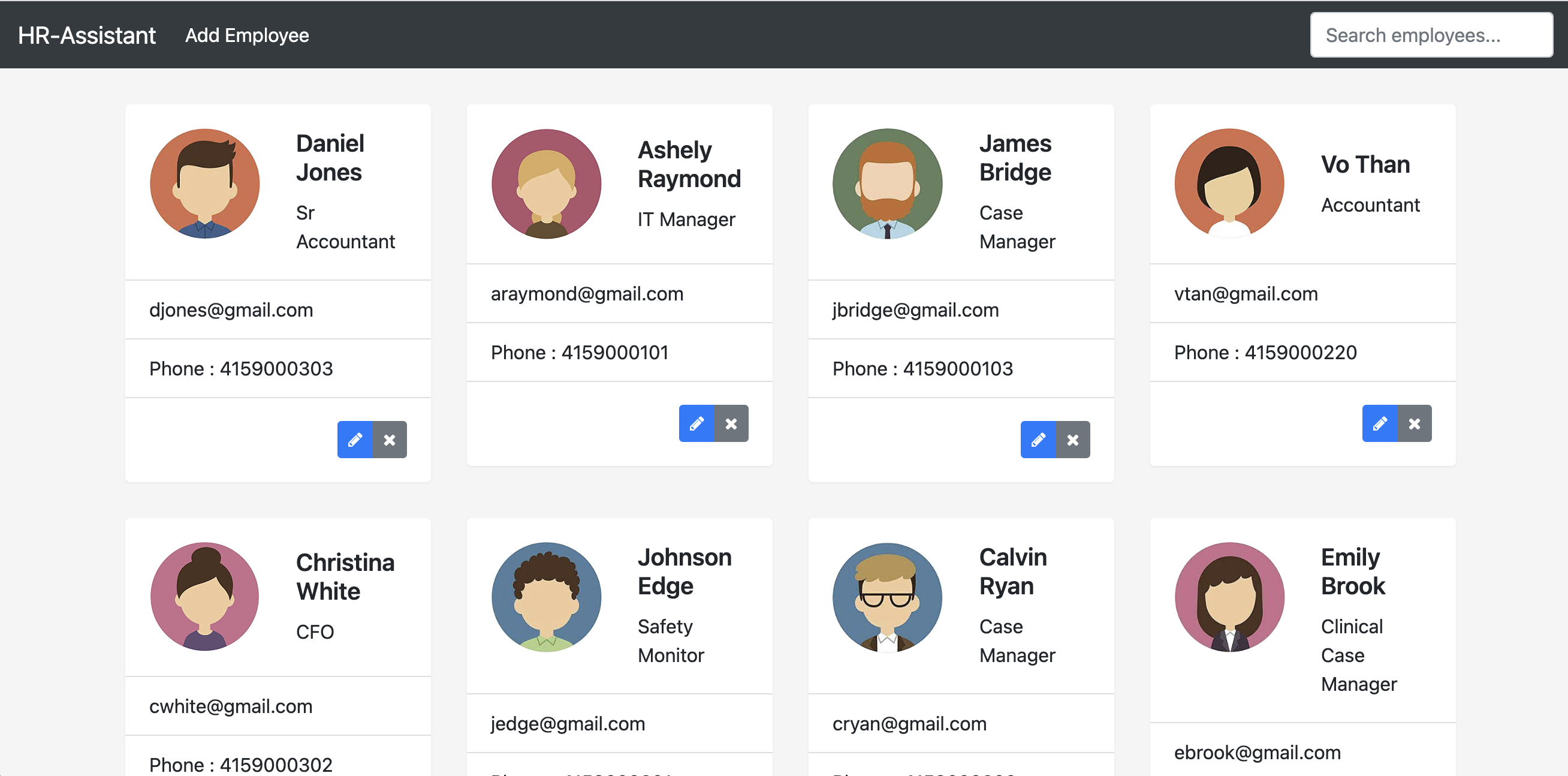 Github Cytxiwai Hr Assistant App Employee Management App