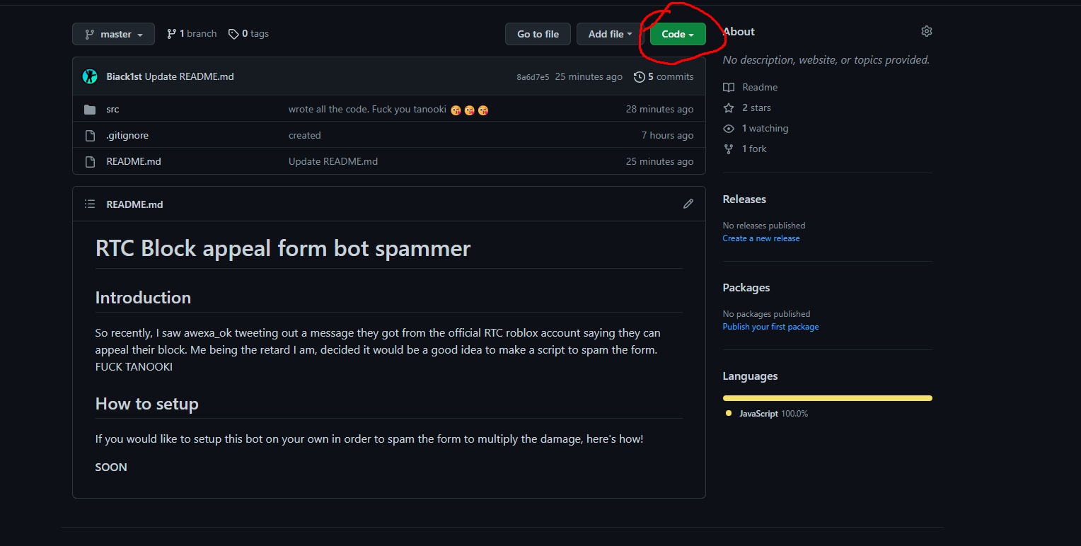 GitHub - Biack1st/Rtc-Form-Bot-Spammer