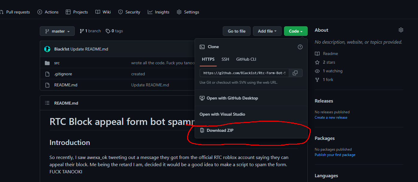 GitHub - Biack1st/Rtc-Form-Bot-Spammer