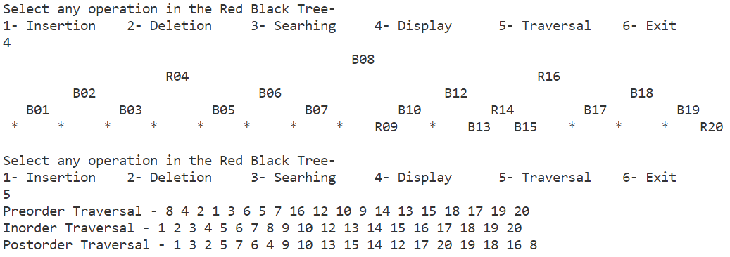 GitHub - Samuel-Nadar1211/Red-Black-Tree: Implementation of Self Balancing Binary Search Tree ...