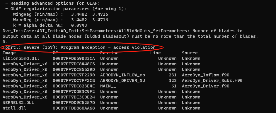 Bug report-Error when running the case "ad_QuadRotor_OLAF". · Issue #1781 · OpenFAST/openfast ...