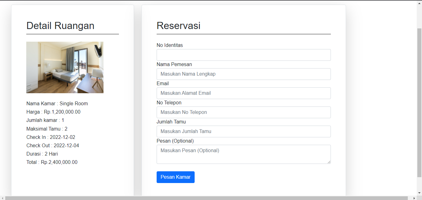 GitHub - Faris-Rafi/Hotel-Booking-System-Website