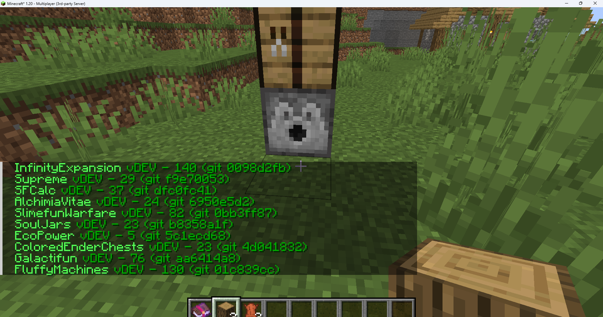 basic machines not working in 1.20 (sent screenshots this time) · Issue #3886 · Slimefun ...