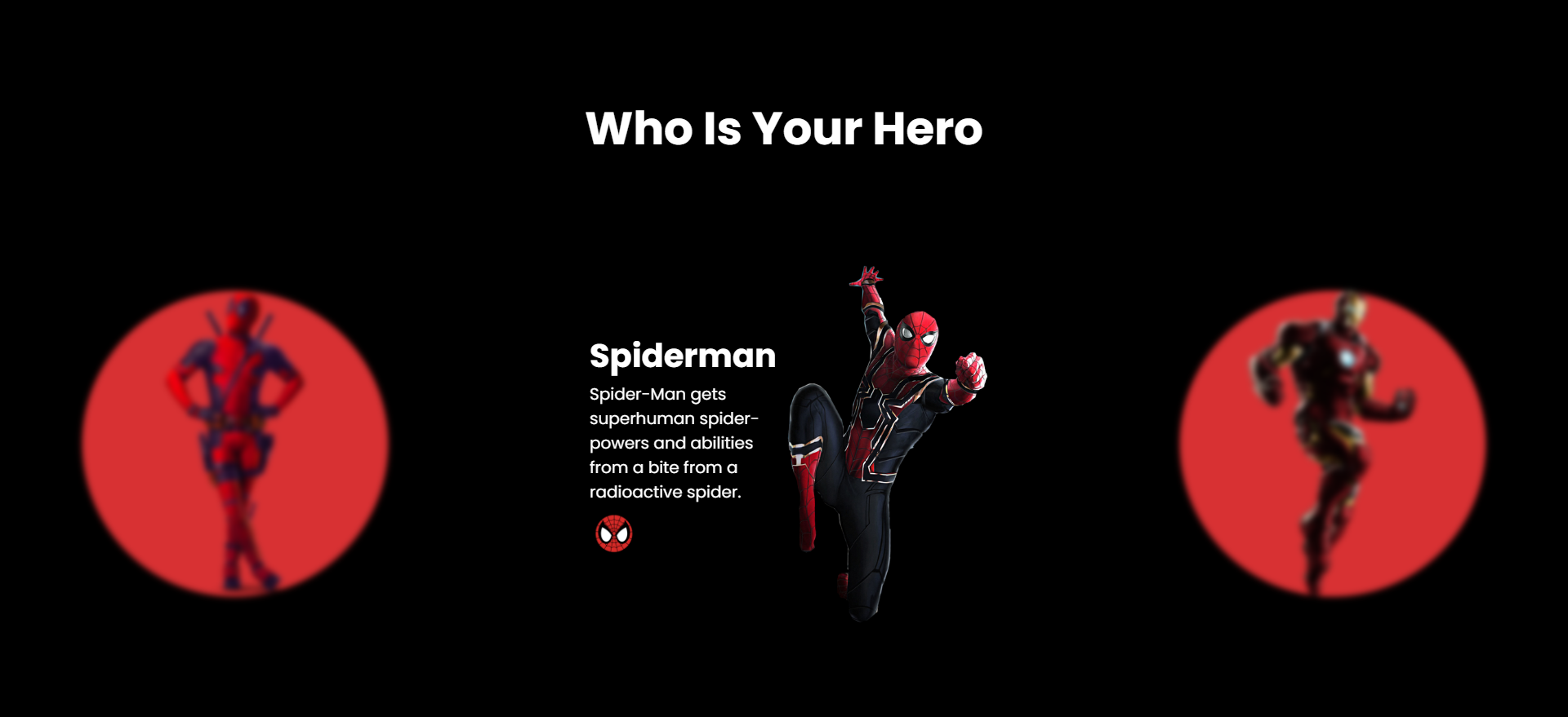 GitHub - isinnur/who-is-your-hero: CSS Clip Path ve Filter Özelliği