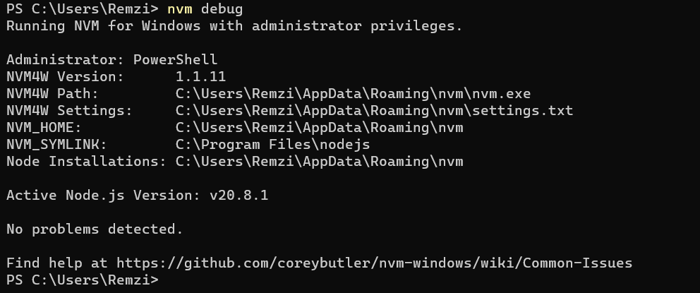 Issue Nvm Install Latest 2100 Is Crashing · Issue 1051 · Coreybutlernvm Windows · Github 