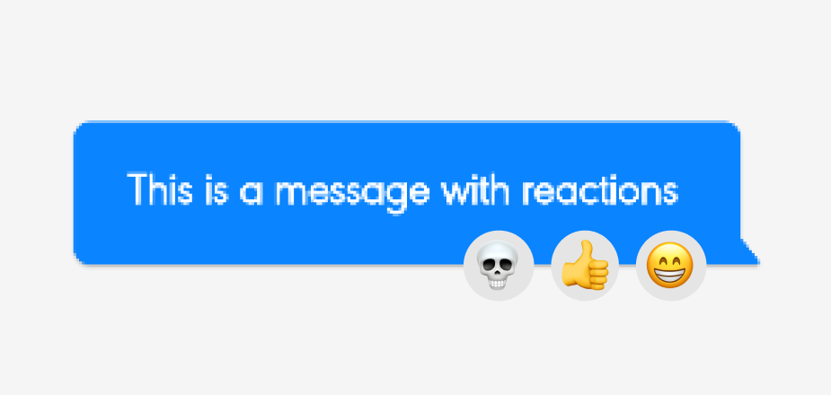 Reactions support · Issue #394 · flyerhq/flutter_chat_ui · GitHub
