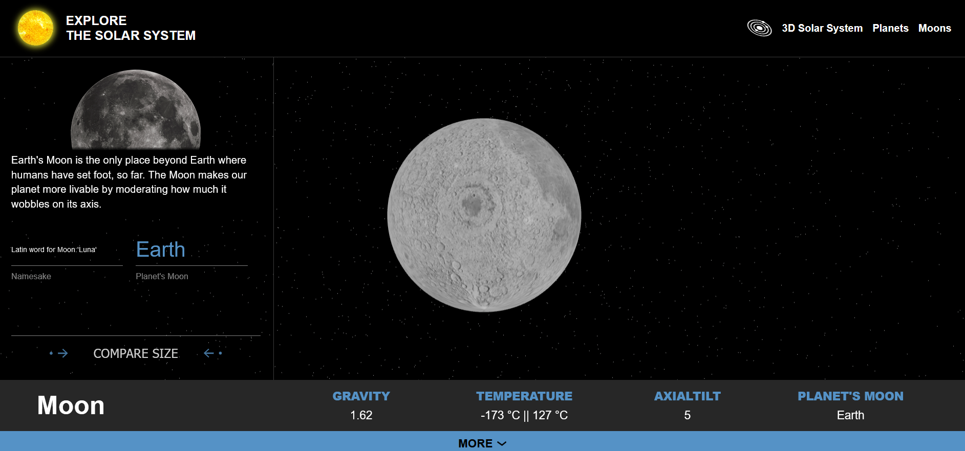 GitHub - canbayazit/3D-Solar-System-App