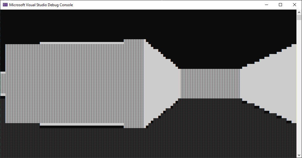 GitHub - PonomarevIK/Console-Raycaster: Renders a pseudo 3D environment in console