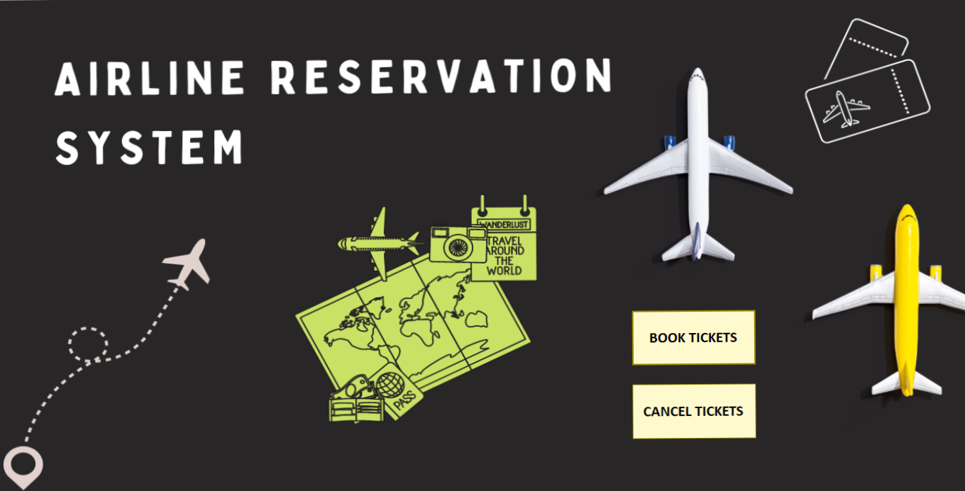 GitHub - ummeabiha/AirlineReservationSystem: Project for the management ...