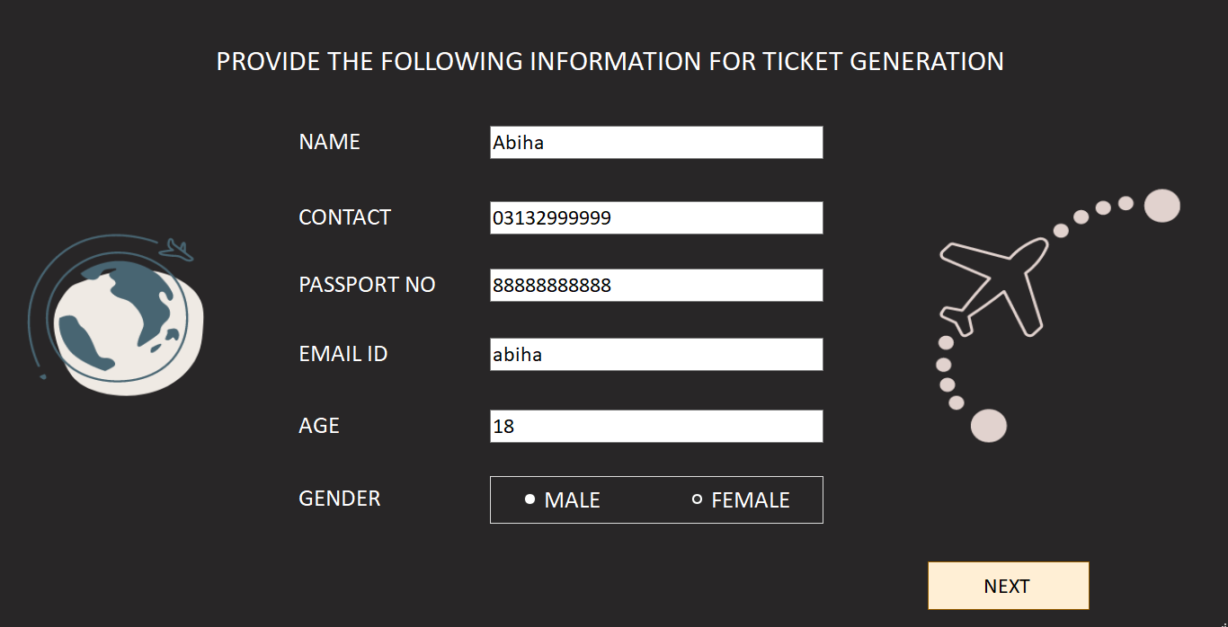 GitHub - ummeabiha/AirlineReservationSystem: Project for the management ...