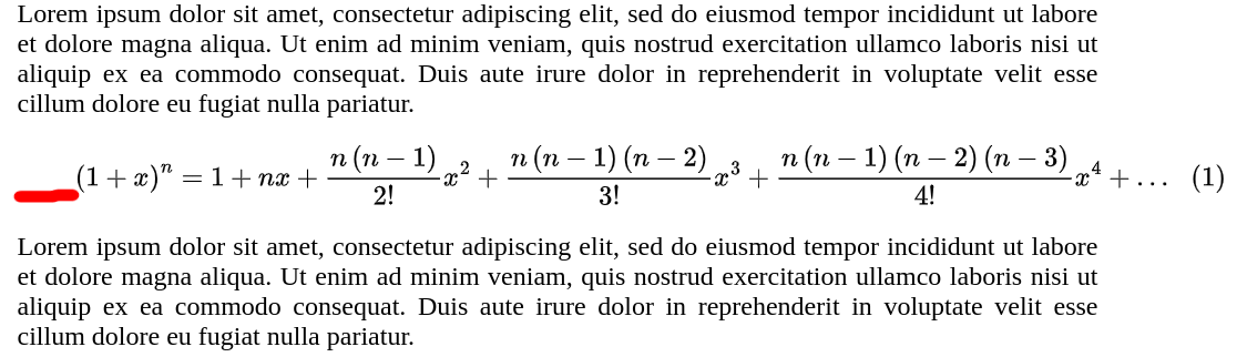 Numbered Centered Long Equations Are Incorrectly Indented · Issue 2964 · Mathjaxmathjax · Github