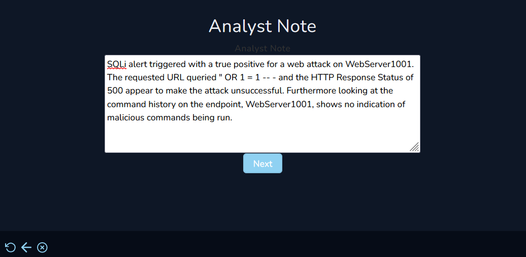 GitHub - ArminToric28/Incident-Response-Writeup: LetsDefend.io SOC165 - Possible SQL Injection ...