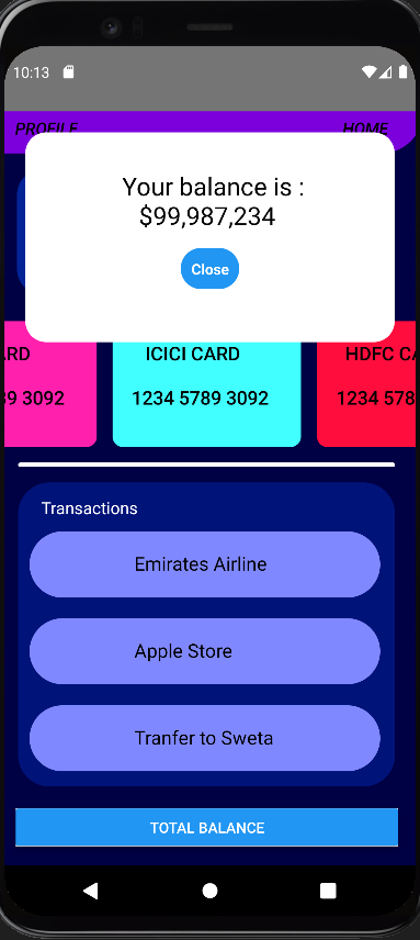 GitHub - SwetaThanu08/Task4_Bank_UI: A simple mobile Banking App UI with the use of ScrollView ...
