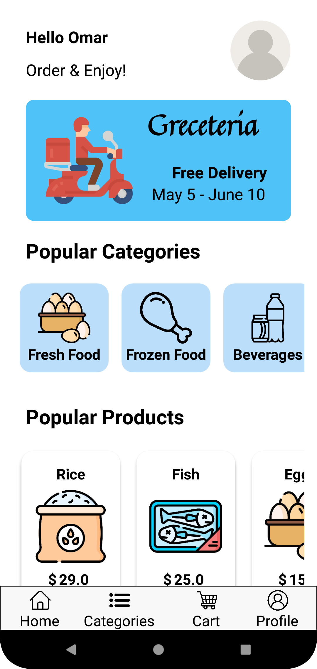 GitHub - OmarMlaeb/Groceteria_App: CSC498G Mobile Computing - Mobile ...