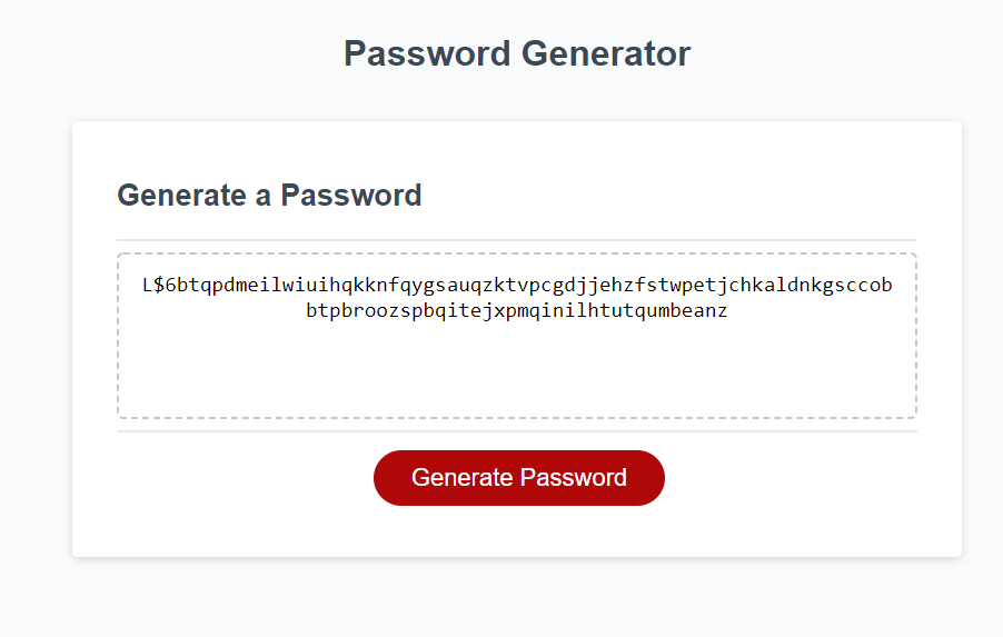 GitHub - trevormangahas/Password-Generator