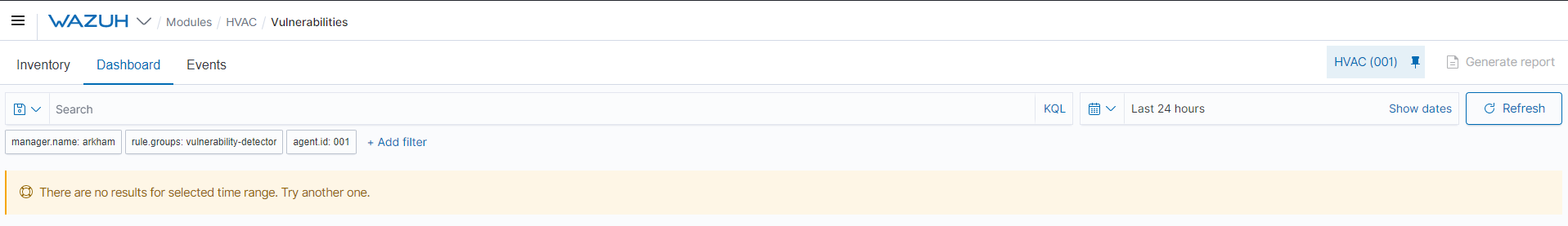 Vulnerability scan does not show in the Wazuh GUI · Issue #3807 · wazuh ...