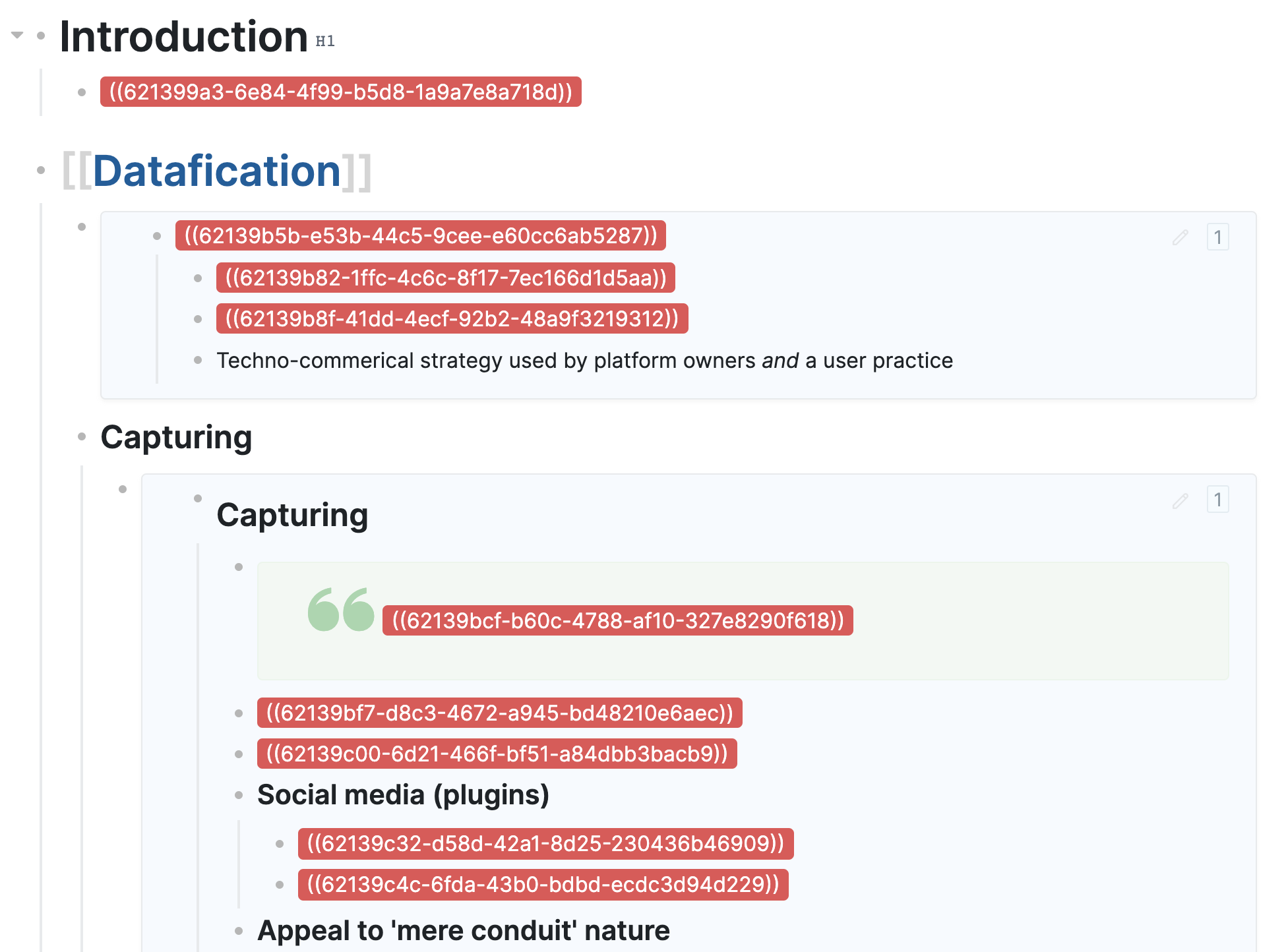 Block references from PDF reader break and reject edits – refreshing and re-indexing don't ...