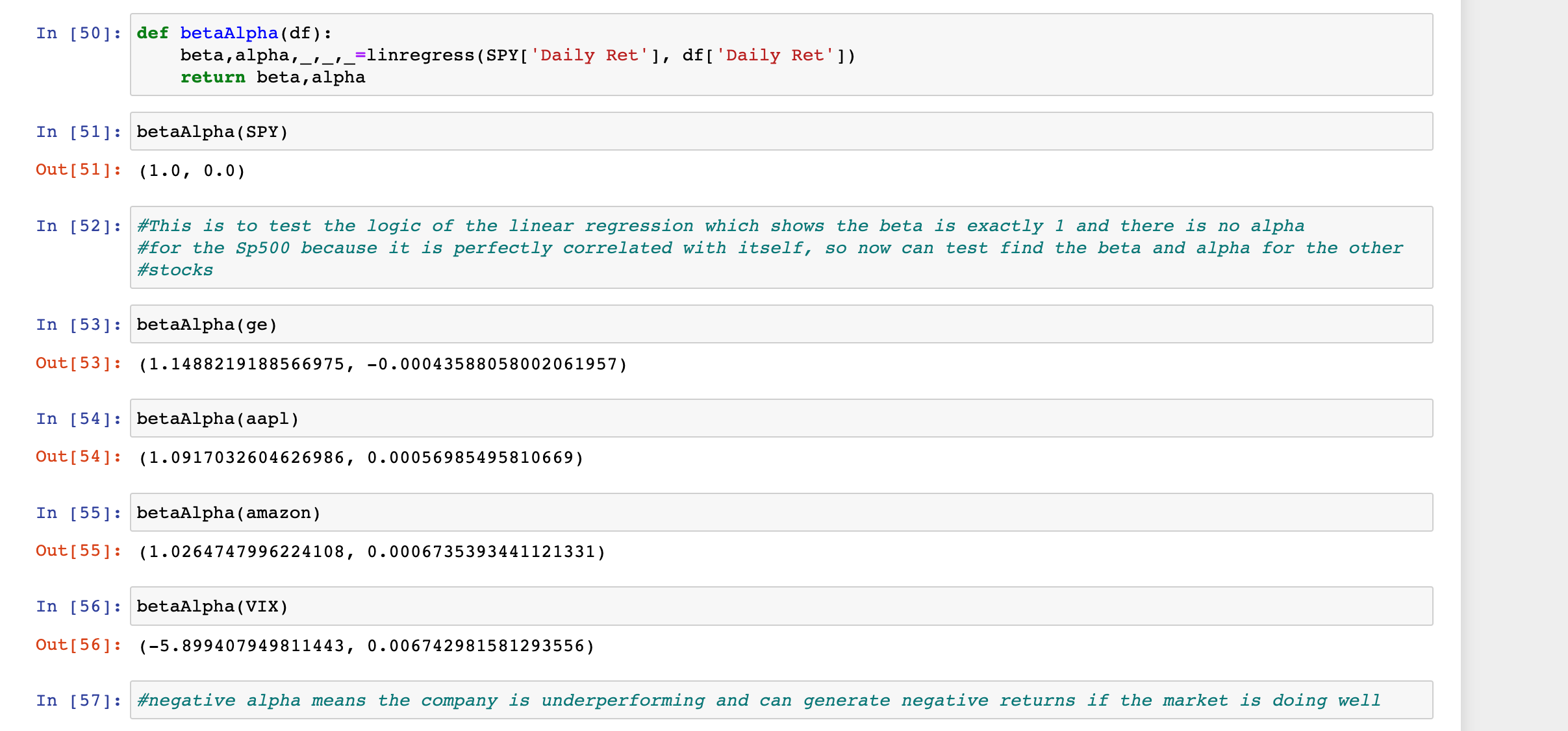 GitHub - ASrini8397/Alpha-Beta-Calculations: Using CAPM in python to ...