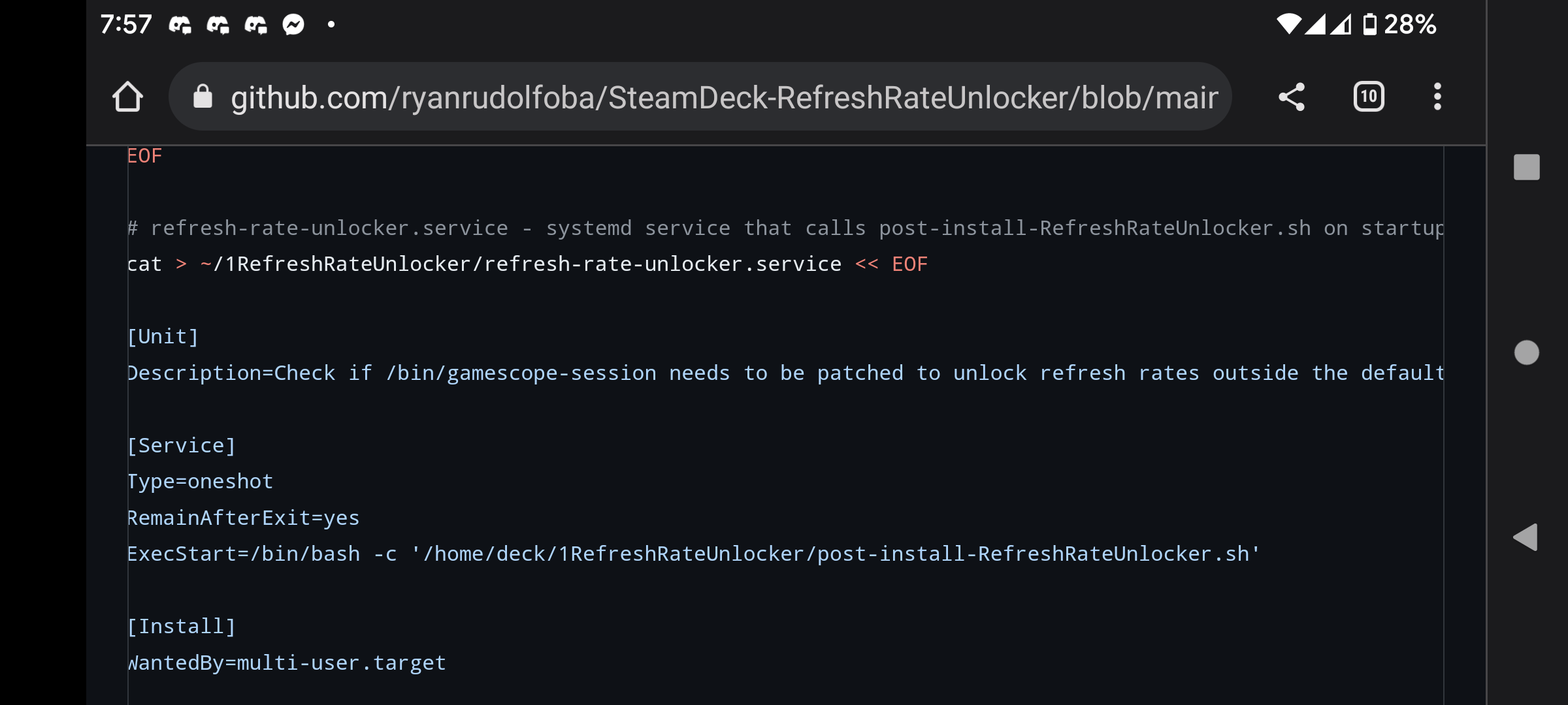 Insecure storage of user password. · Issue #2 · ryanrudolfoba/SteamDeck ...